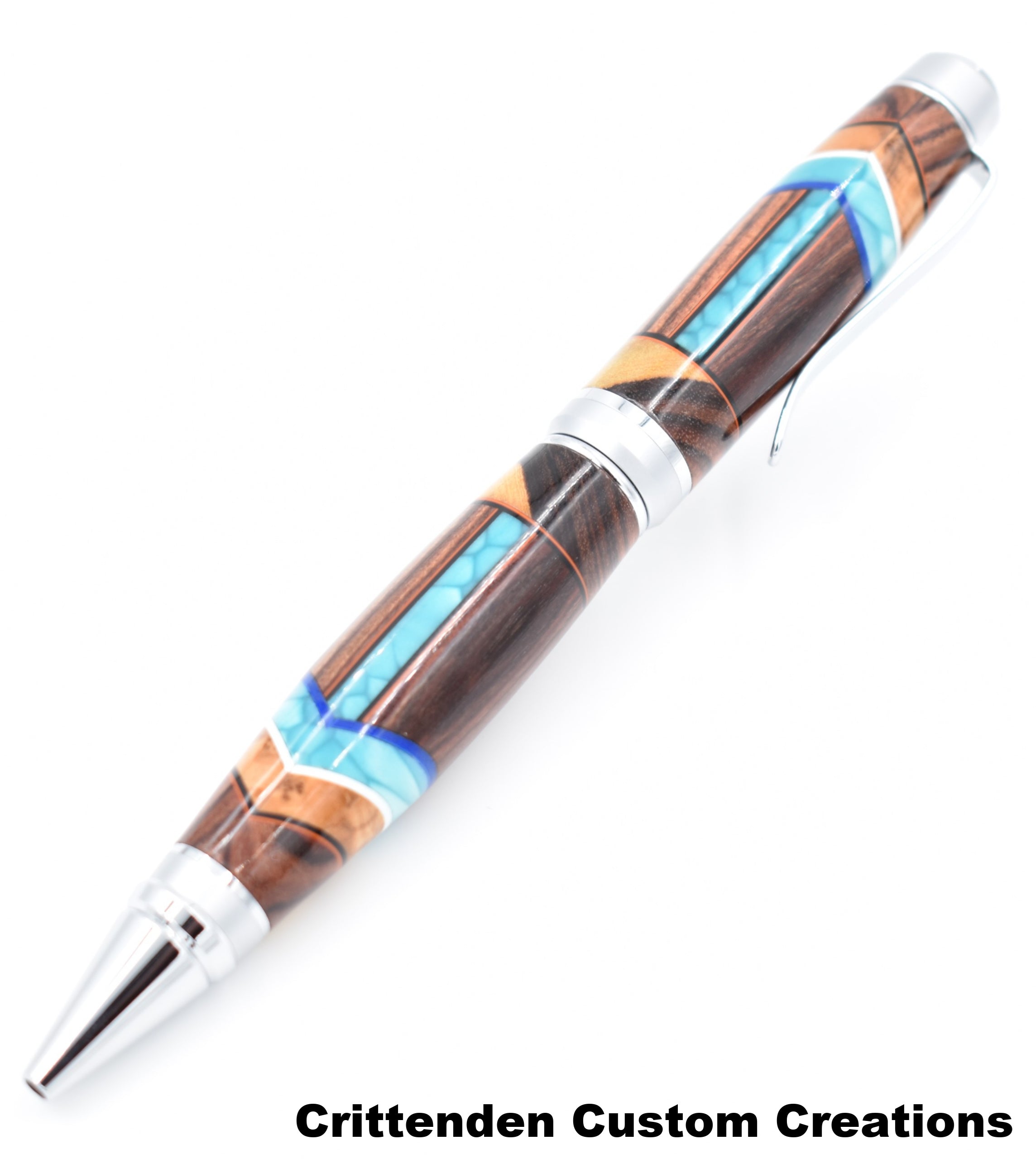 GISI Style Segmented Cigar Twist Pen – Crittenden Custom Creations